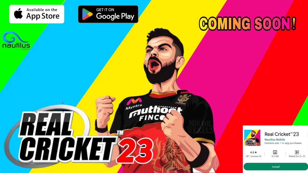 Real Cricket 23 | Real Cricket 23 Release Date | Real Cricket 22 New ...