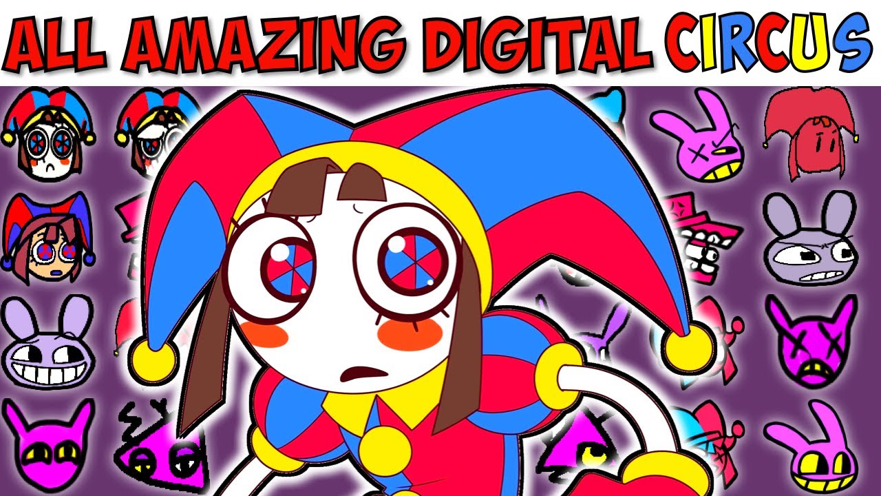 FNF Character Test | Gameplay VS My Playground | ALL Amazing Digital ...