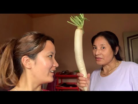 First time trying to make yellow lhaphing 😅|| Special raddish acchar ...