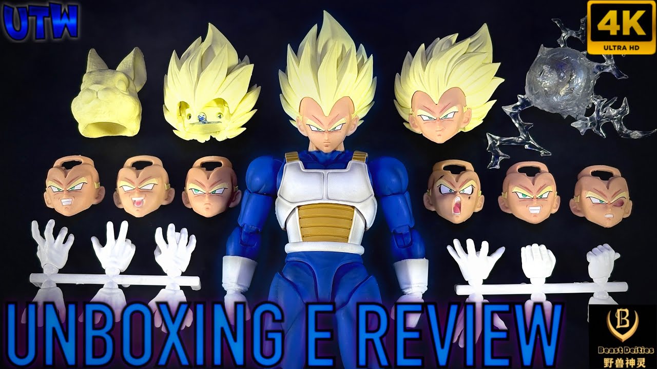 Beast Deities Vegeta Premium Custom Edition , Unboxing & Review 4k ...