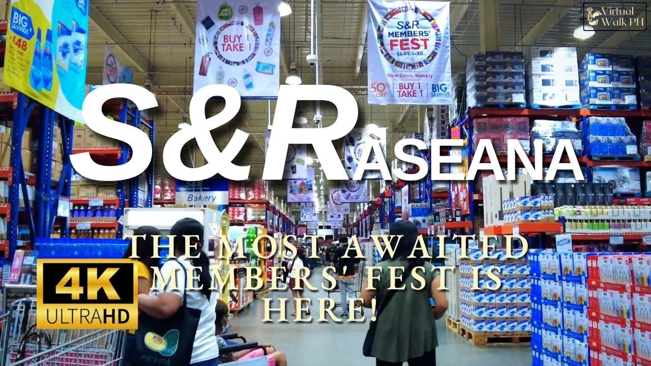 The Most Awaited S&R Members' Fest is Finally Here | Virtual Walking ...