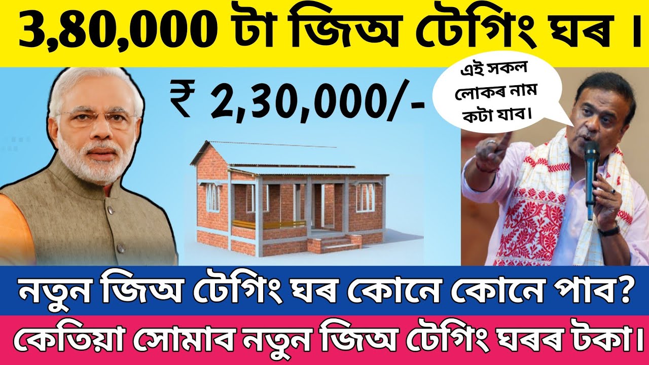 PMAY-G new house list 2025 Assam | PMAY new house list assam New ...
