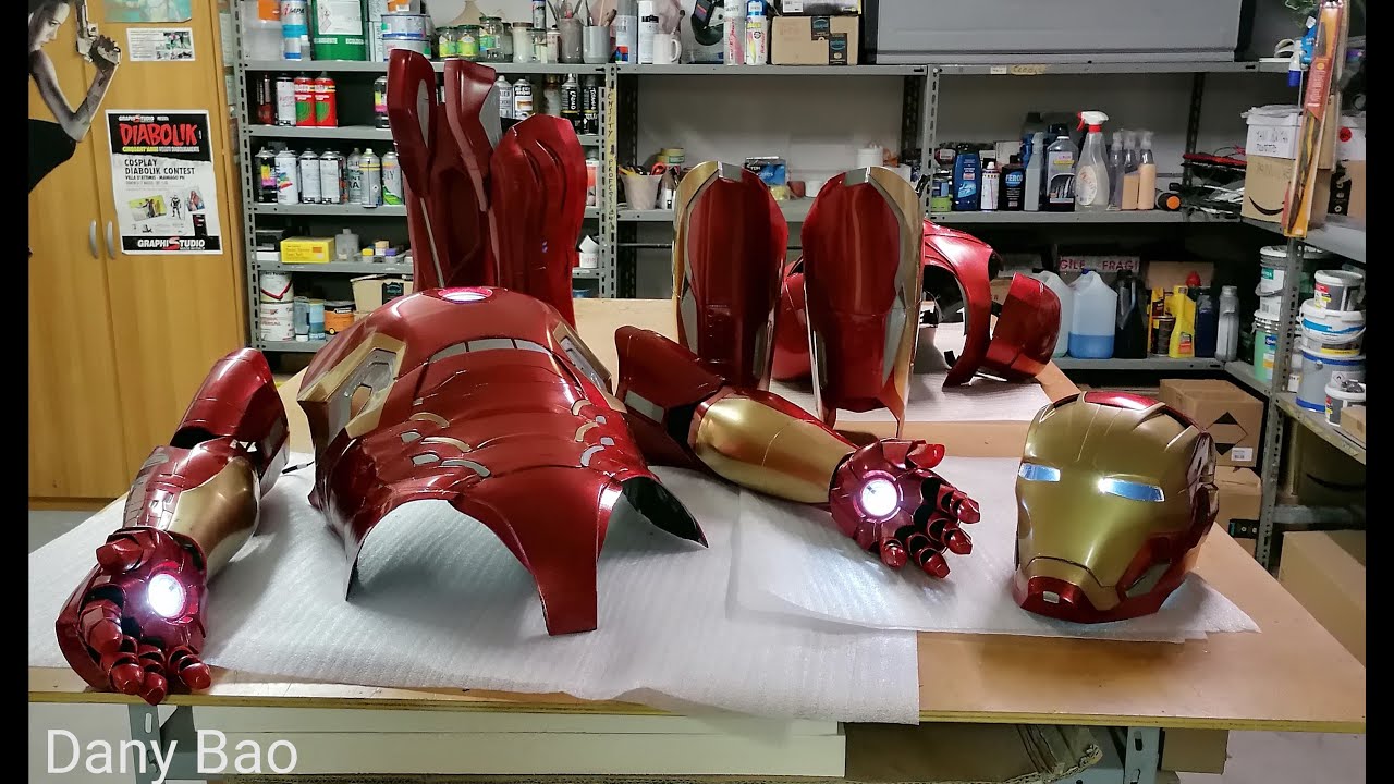 DANY BAO - IRONMAN THE BEST ARMOR MARK 45 - COSTUME & COSPLAY - PRINTER ...