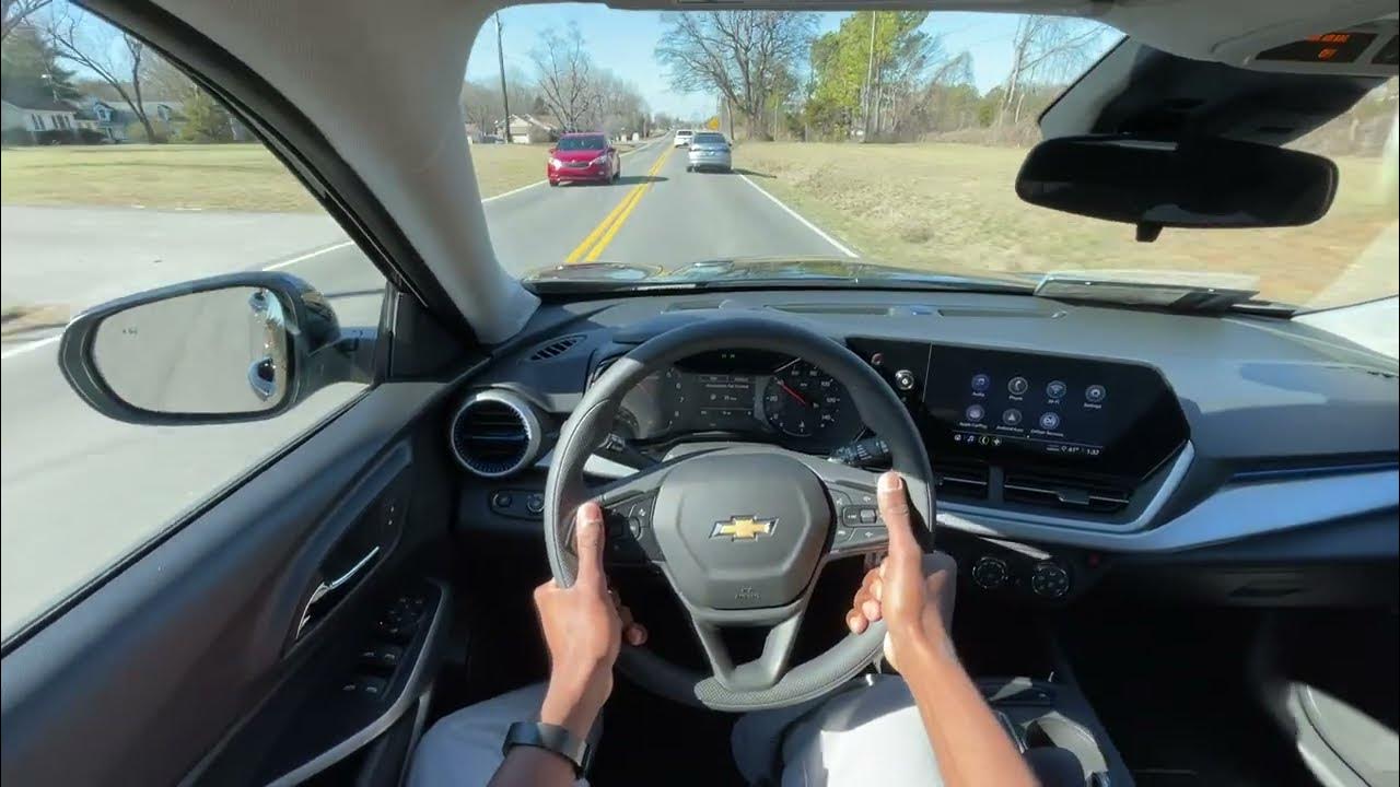 2024 Chevrolet Trax LS POV Test Drive (1.2 Liter Turbo 3 Cylinder ...