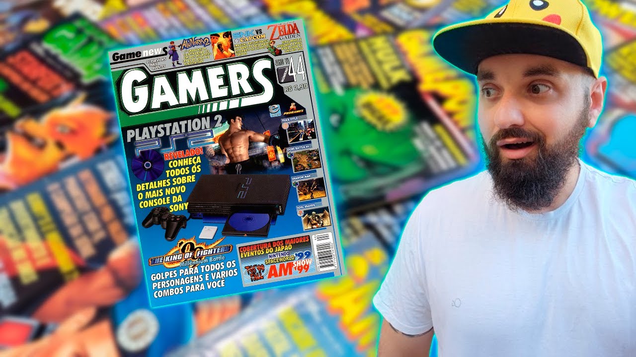 TODOS OS JOGOS DA REVISTA GAMERS #44 - YouTube