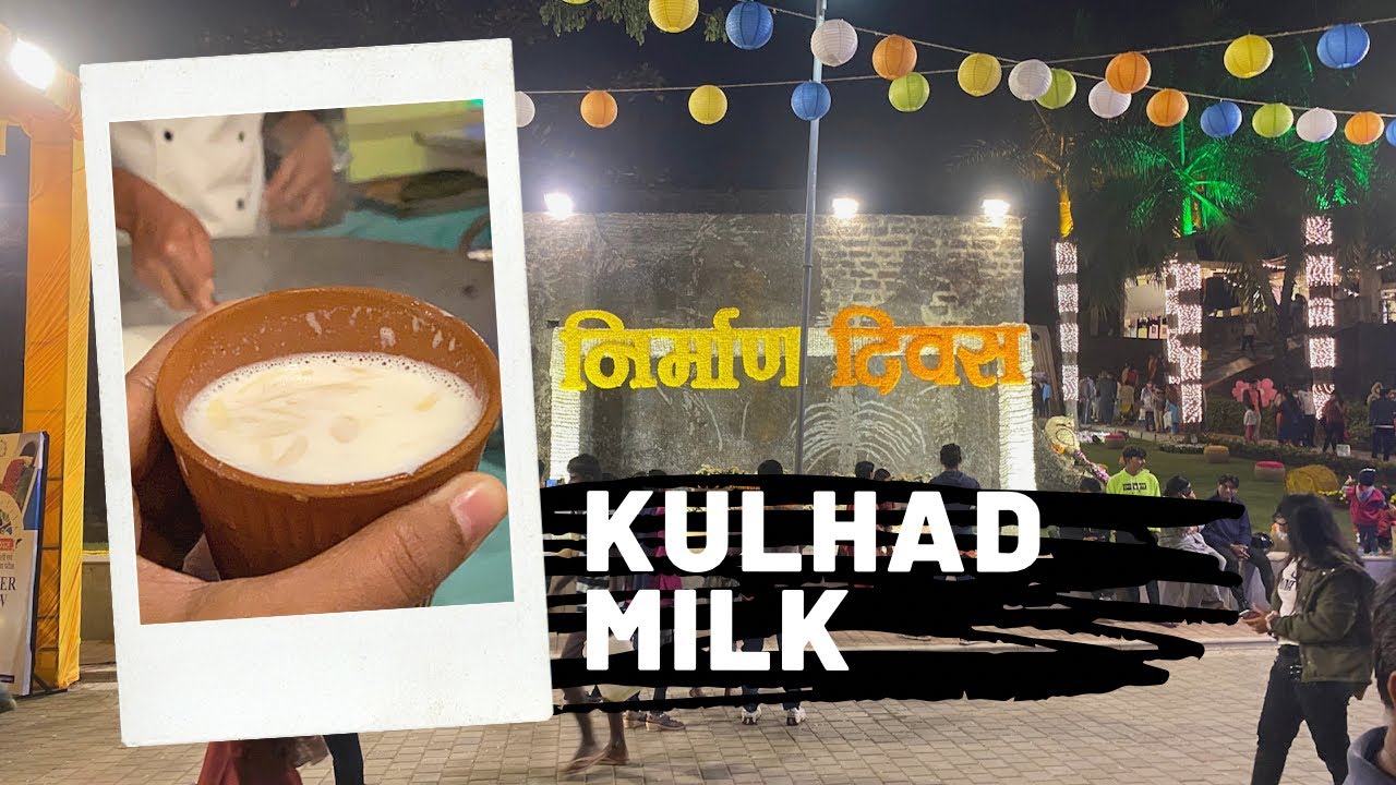 Kulhad milk at mirasol stall/ 26thjanuary celebration/ nirmaan diwas ...