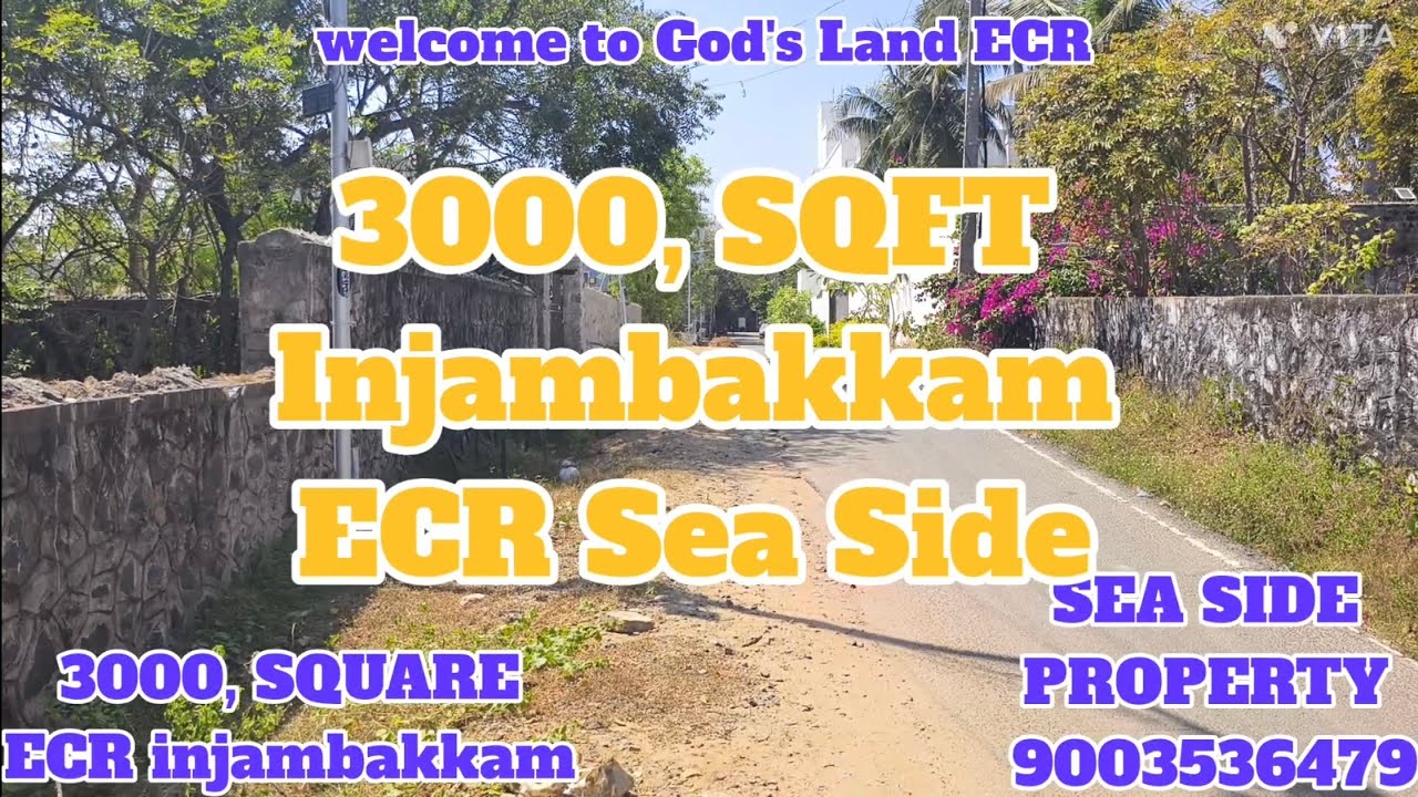 (🆔: 361) 3000. Sqft ECR injambakkam Chennai - YouTube