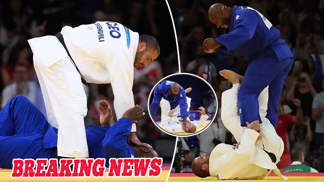 BREAKING NEWS: Shocking moment Georgian judo star is disqualified from ...