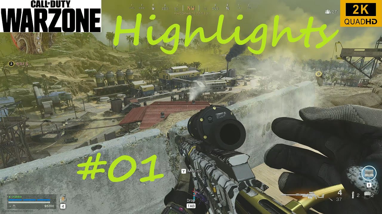 Call of Duty: Warzone 1 Gameplay Highlights 01 [2K PC] CoD No ...