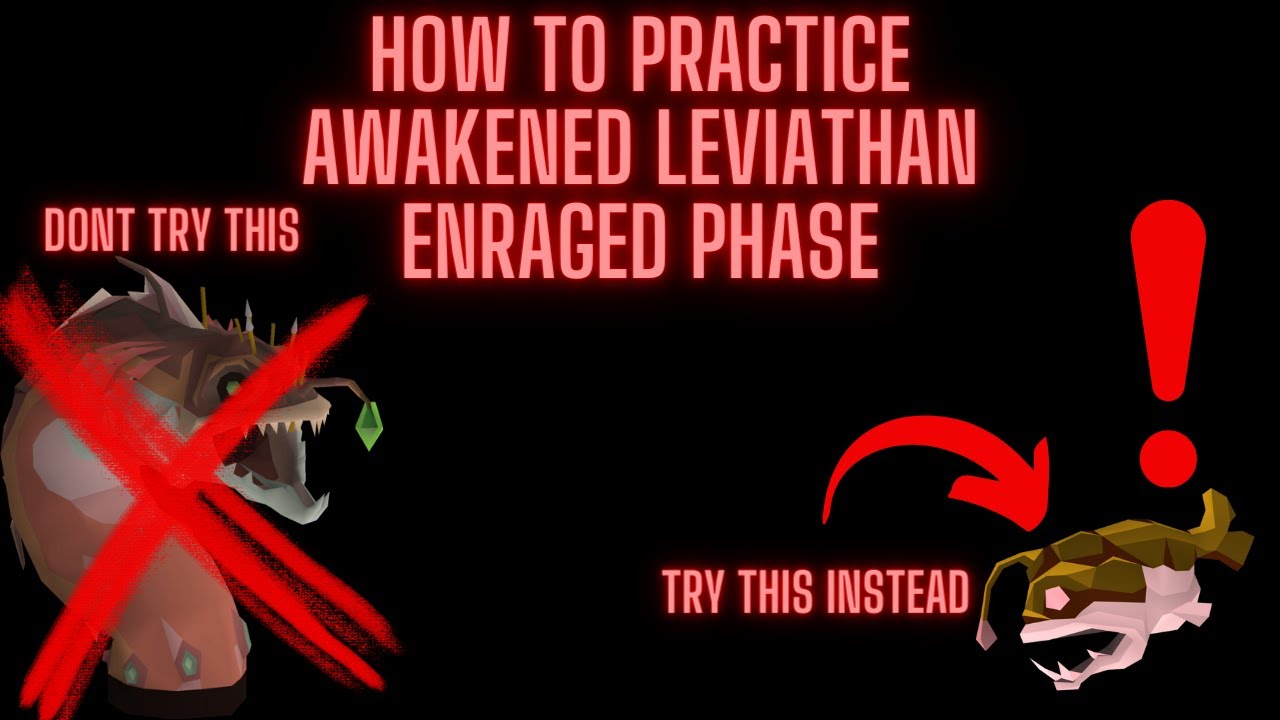 How to practice Enraged Phase Awakened Leviathan - YouTube