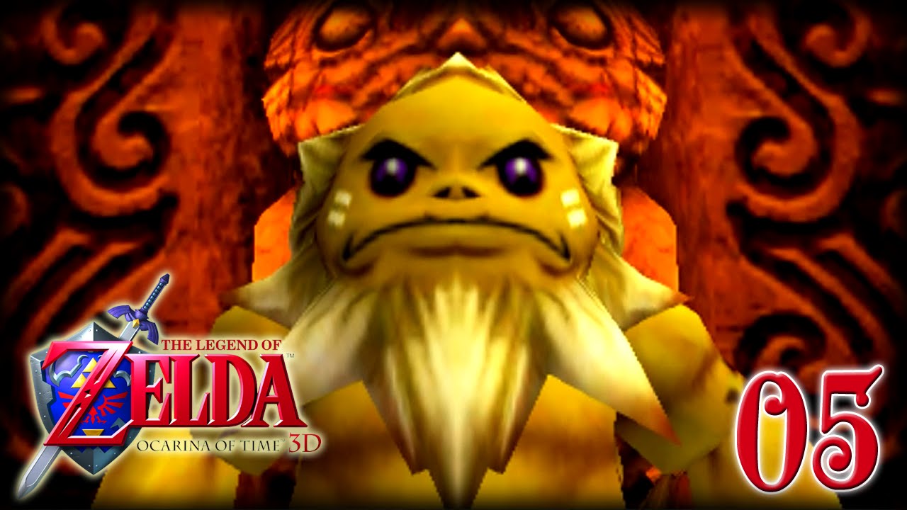Zelda Ocarina of Time 3D - Cap.5 Darunia, el gran jefe de los goron ...