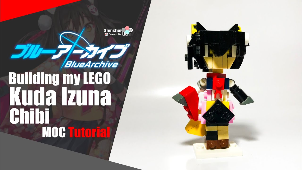 LEGO Blue Archive Kuda Izuna Chibi MOC Tutorial | Somchai Ud - YouTube