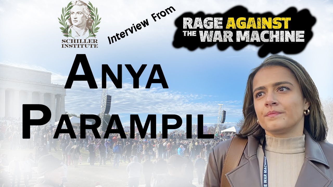 Anya Parampil: End the War and Come Together Now - YouTube