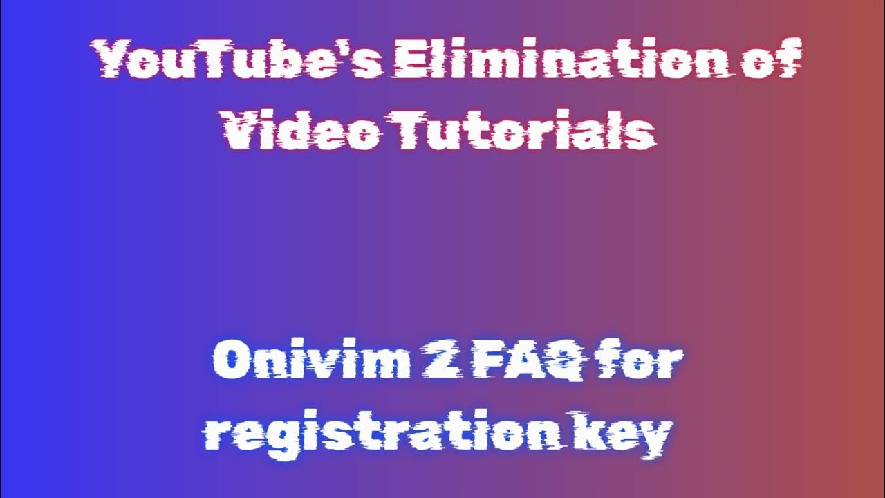 Steps how to Download & Install lifetime key Onivim 2 - YouTube