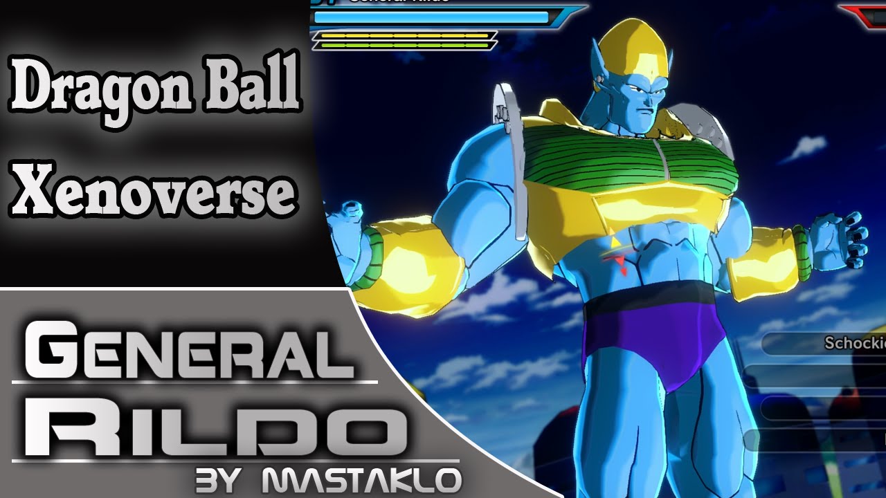 Dragon Ball Xenoverse General Rildo Mod - YouTube