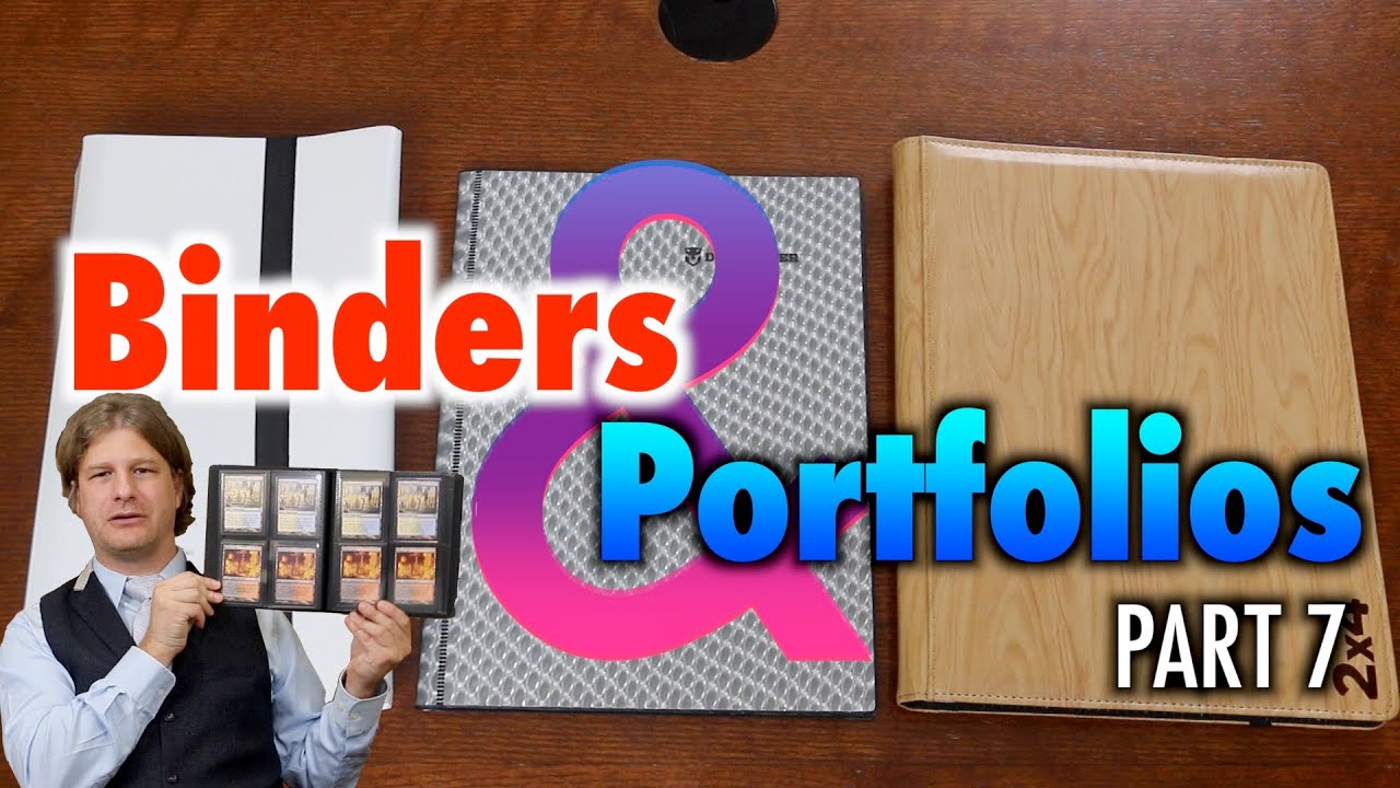 MTG Binders and Portfolios 7: Ultra Pro 4UP, Legion, and Cardboard Gold ...