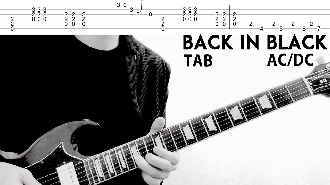 TAB Back In Black AC DC Guitar Cover Lyrics Angus Young YouTube tab-back-in-black-ac-dc-guitar-cover-lyrics-angus-young-youtube