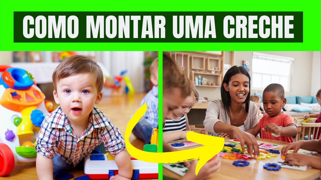 Como Montar Uma Creche INFANTIL [5 PASSOS SIMPLES] - YouTube