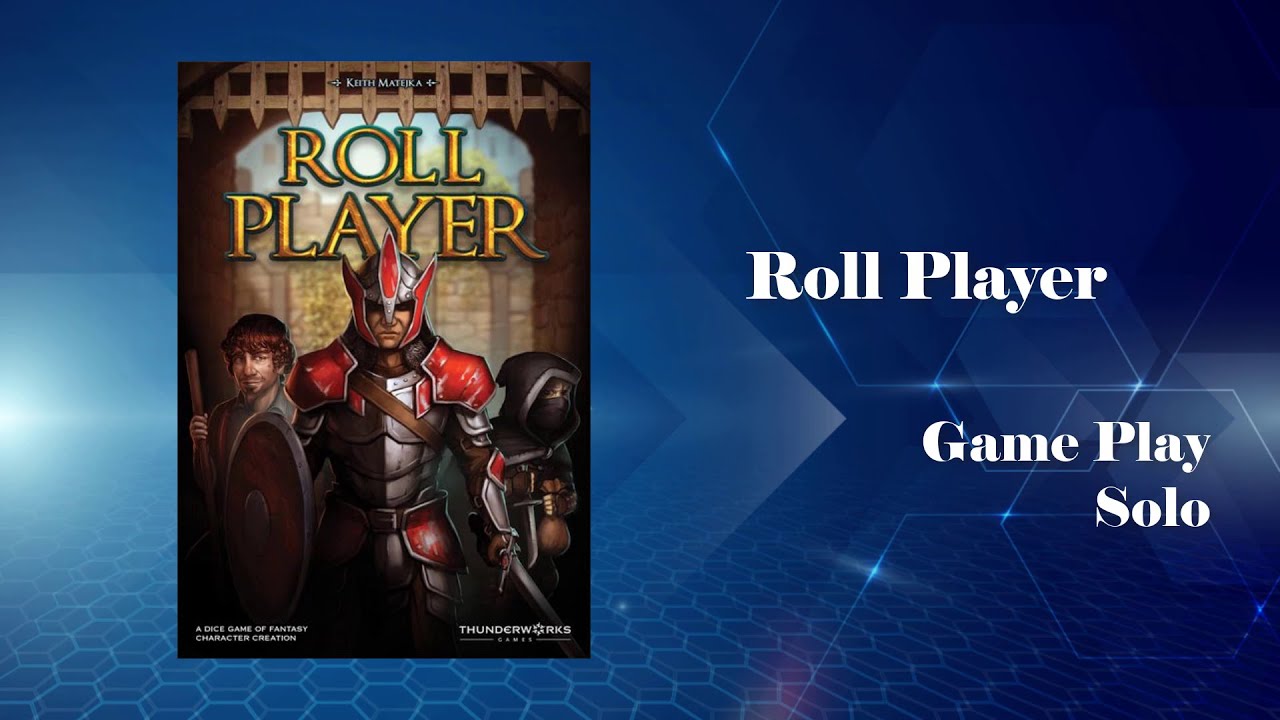 Roll Player Core Box Solo Game Play ตอนเดียวจบ - YouTube