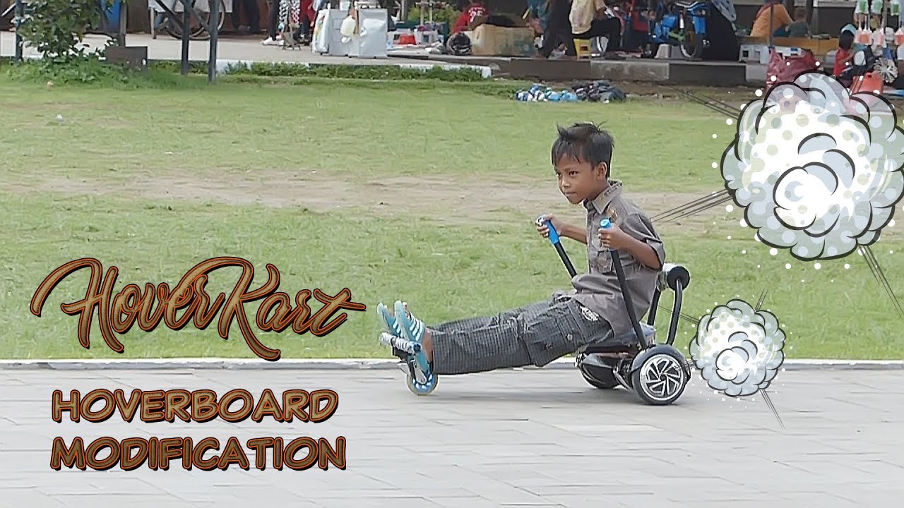 Asiknya Main HOVERKART [hoverboard modification] - YouTube