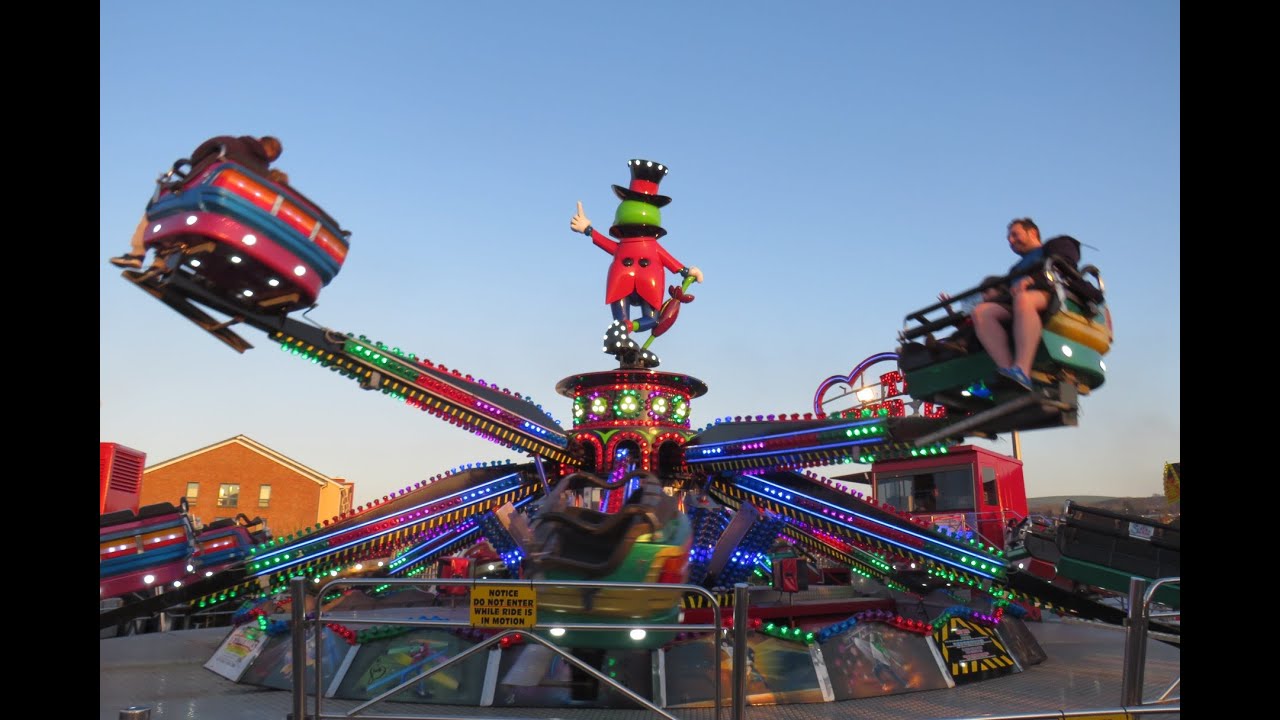"Can Can" Frogs - Andrew Holmes (On Ride POV) Treorchy Fun Fair 2019 ...