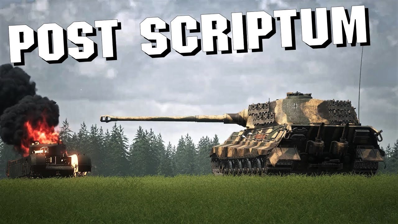 Post Scriptum Tiger II Skirmish - 4K [GER Comms/ENG Subs] - YouTube