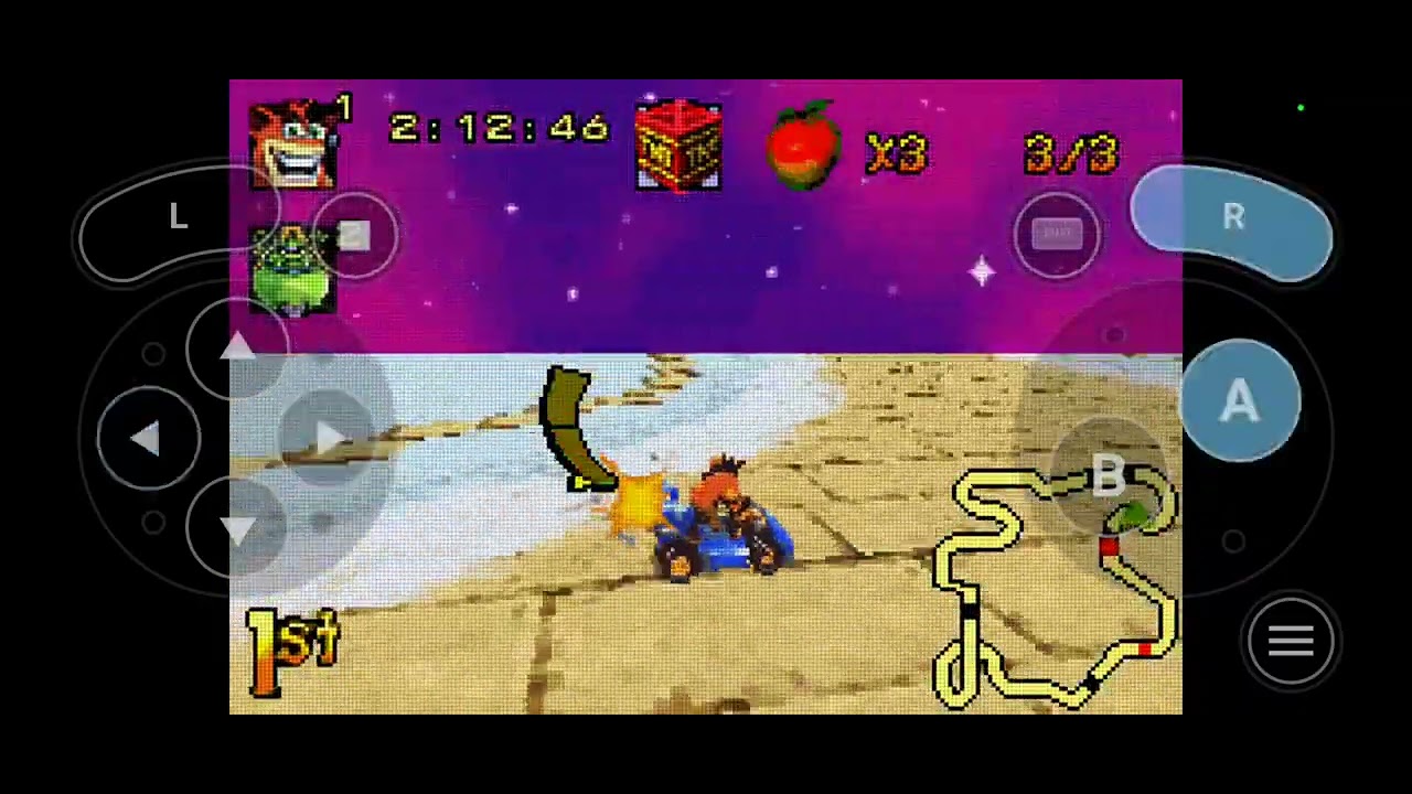 Crash Nitro Kart GBA - Team Bandicoot Adventure Part 5 - YouTube