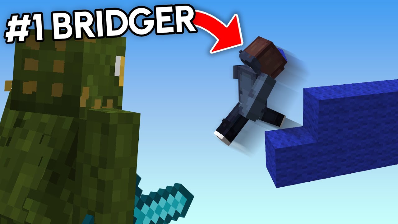 I Challenged Minecraft's Fastest Bridger - YouTube