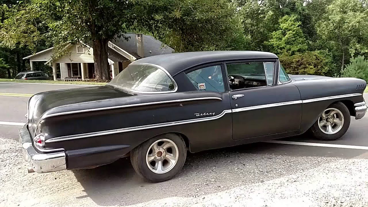 1958 Chevy DelRay 2 door Sedan Doug Nash 4+3 - YouTube