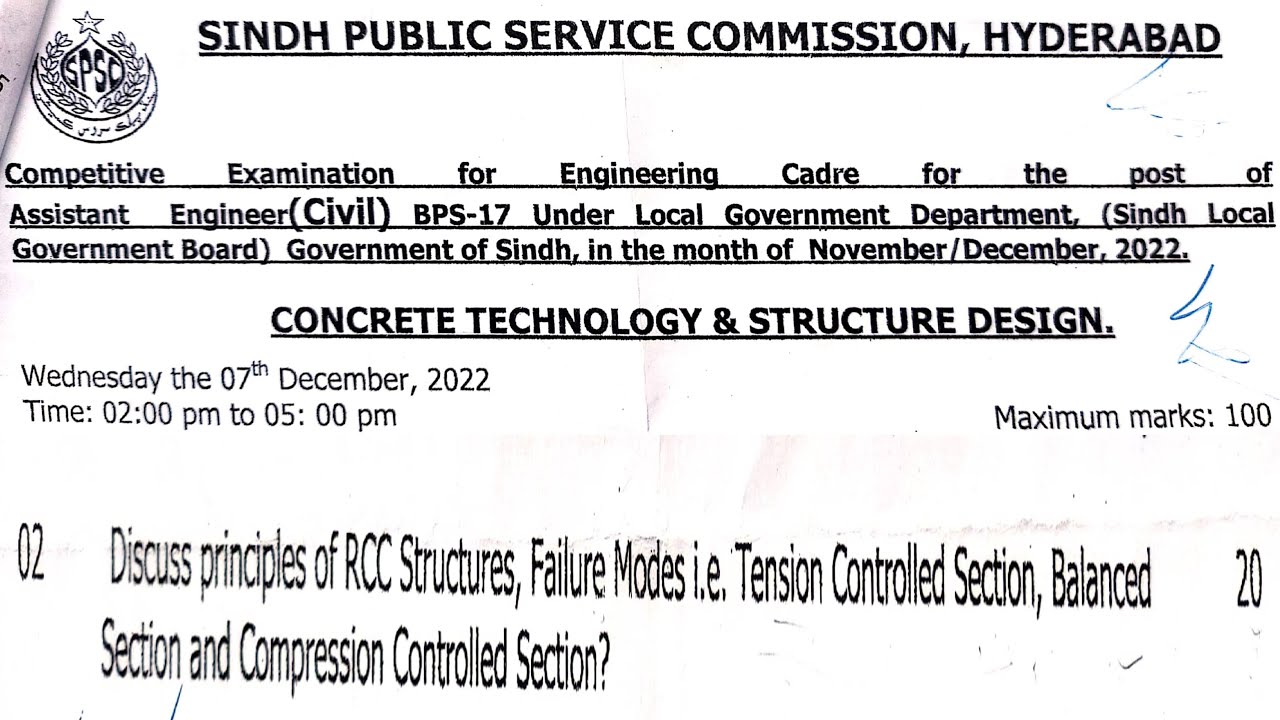 RCC Structures Failure Modes|Tension Controlled,Balanced And ...