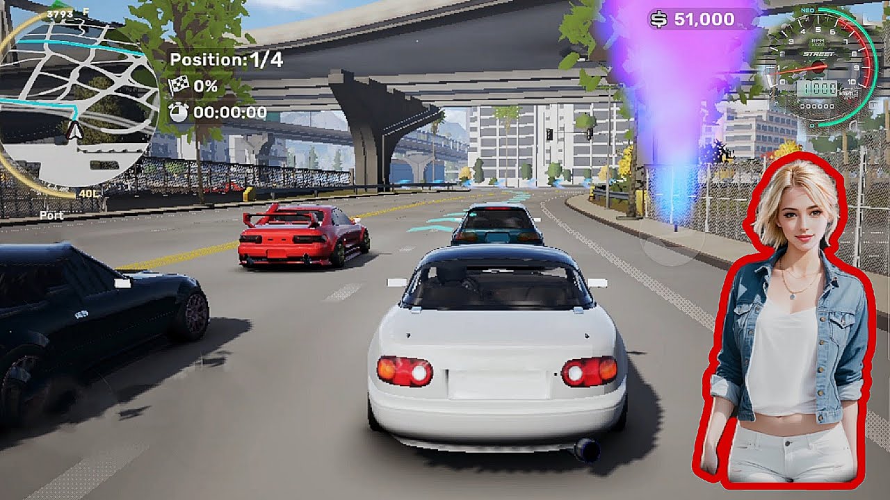 "CarX Street" missions of Alice Hanson - sprint the path to the stars # ...