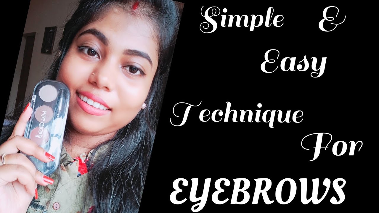 How To Drow Perfect Eyebrows|Simple & Easy Eyebrows Tutorial For Beginners |Miss Claire Eyebrow ...