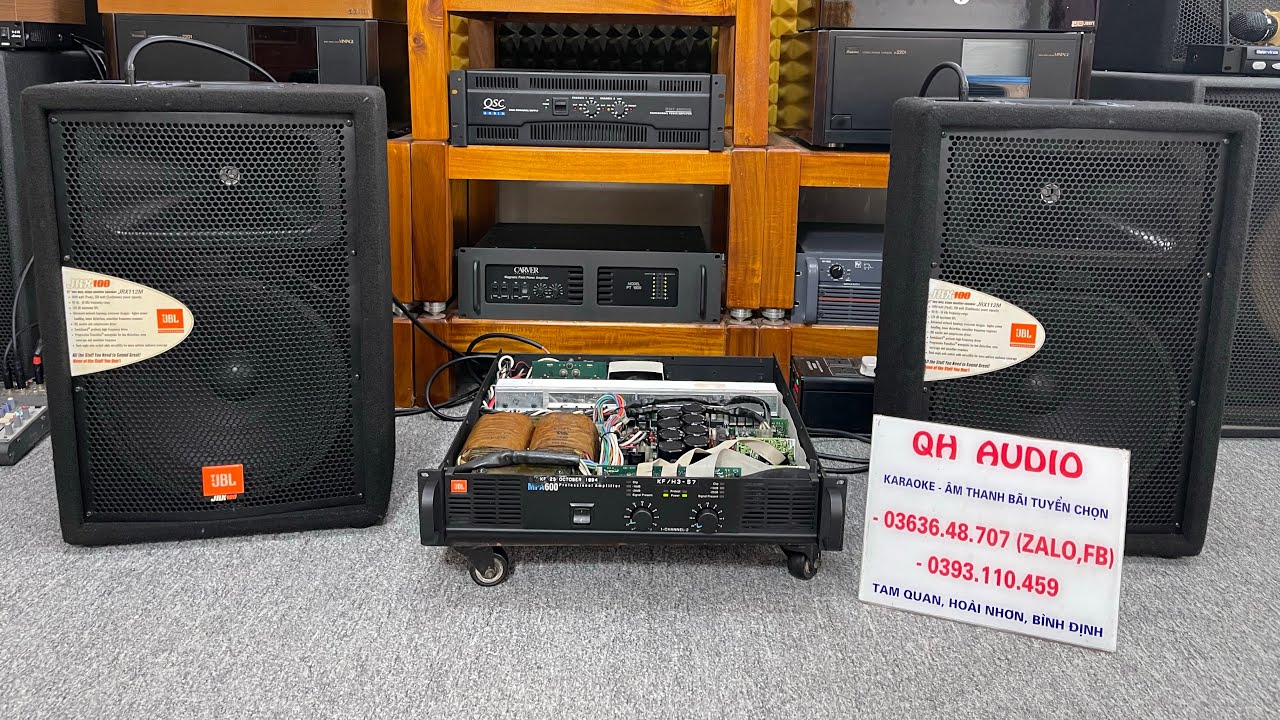 Test chất âm bộ đôi cùng hàng USA🇺🇸 chất âm rất hay JBL mpa 600 và JBL ...