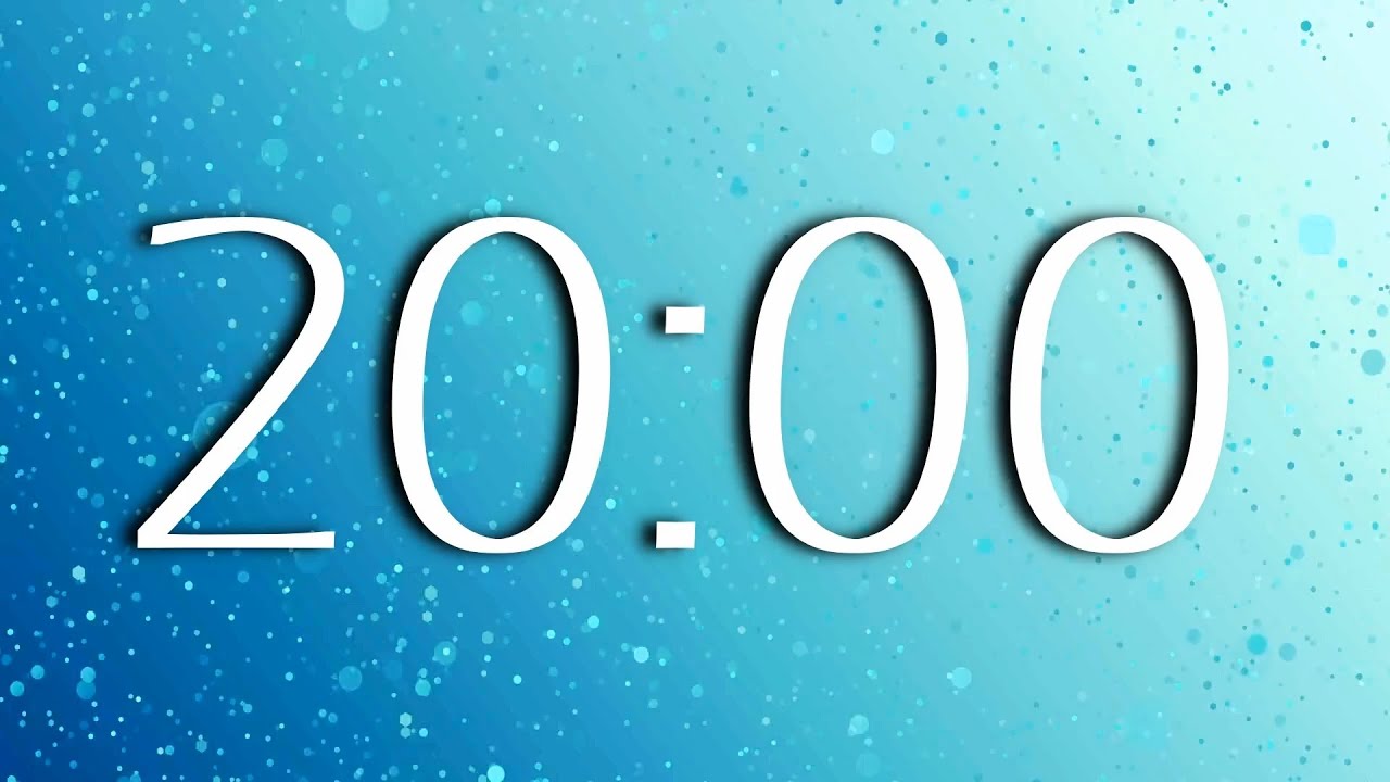 20 Minute TIMER - Music for Happiness | Bell At The End - YouTube