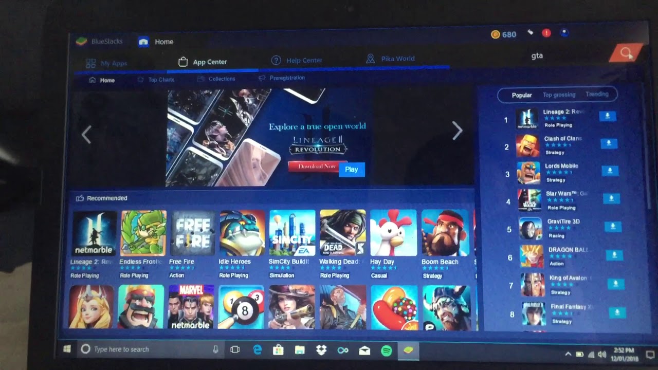 Omg gta5 for free on blue stacks - YouTube