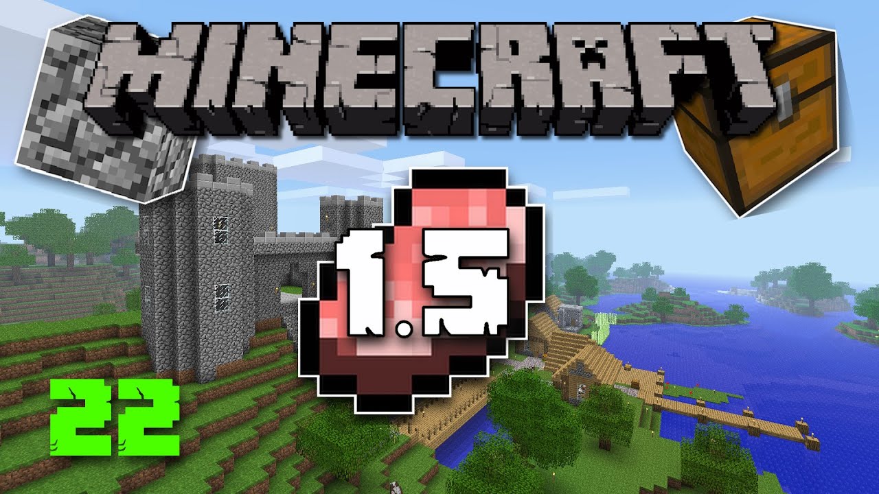 Minecraft Throwback 1.5 Old Beta - Part 22: Expanding the Dock! - YouTube
