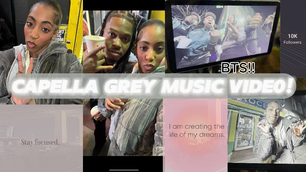 Come W Me to Capella Grey Music Video! :) - YouTube