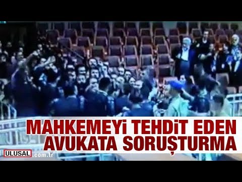 DHKP/C davasında mahkemeyi tehdit eden avukat hakkında soruşturma