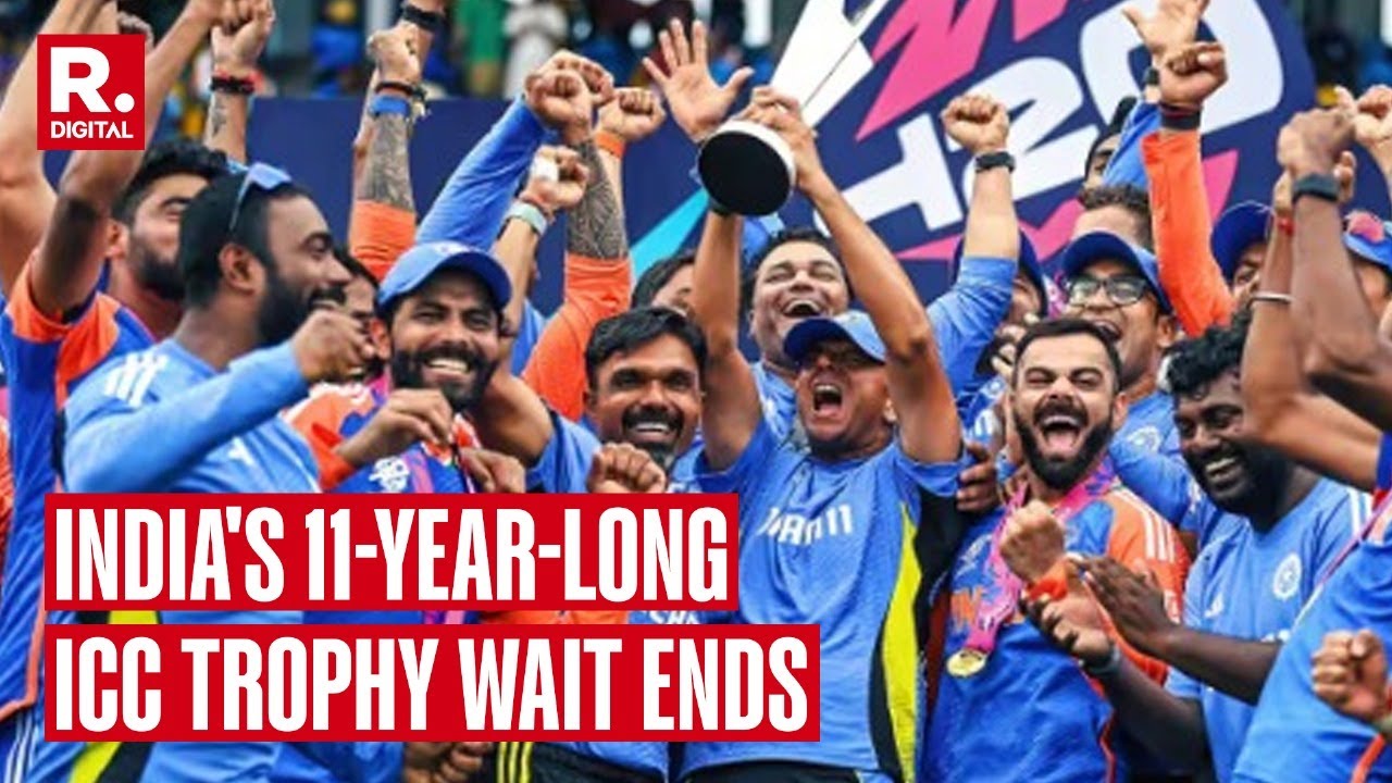 India Lift T20 World Cup Trophy For Second Time | South Africa Lose ...
