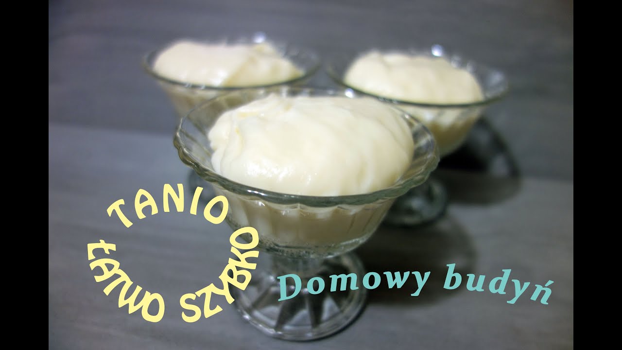 Jak zrobić domowy budyń - YouTube