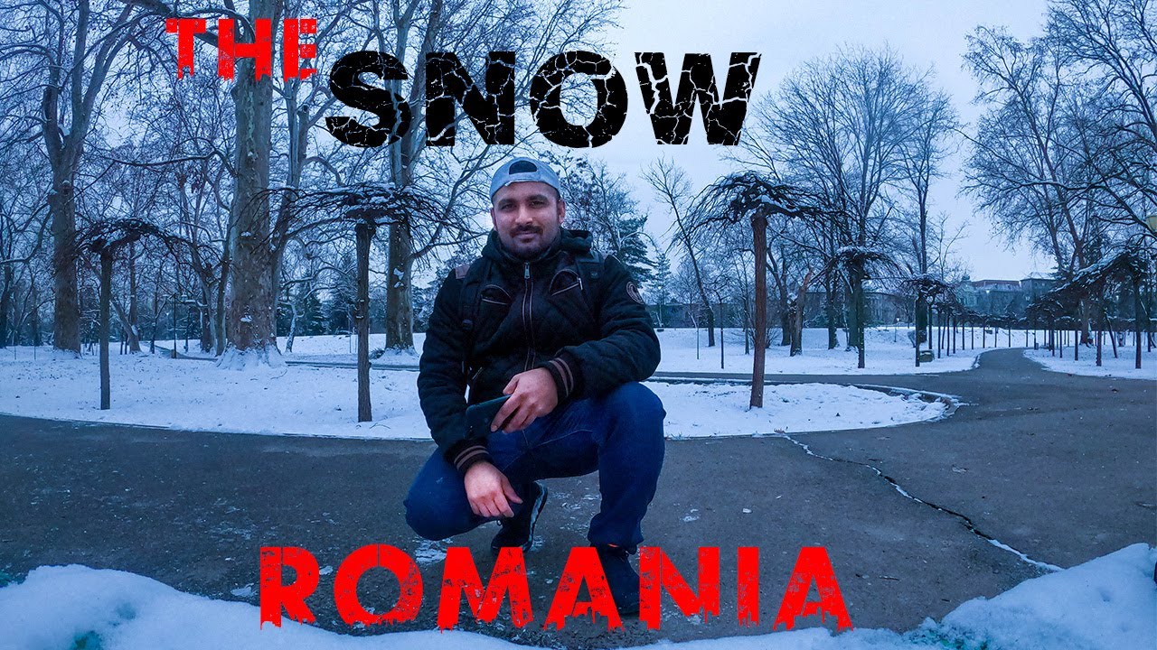 Snow In Romania (Timisoara) - YouTube