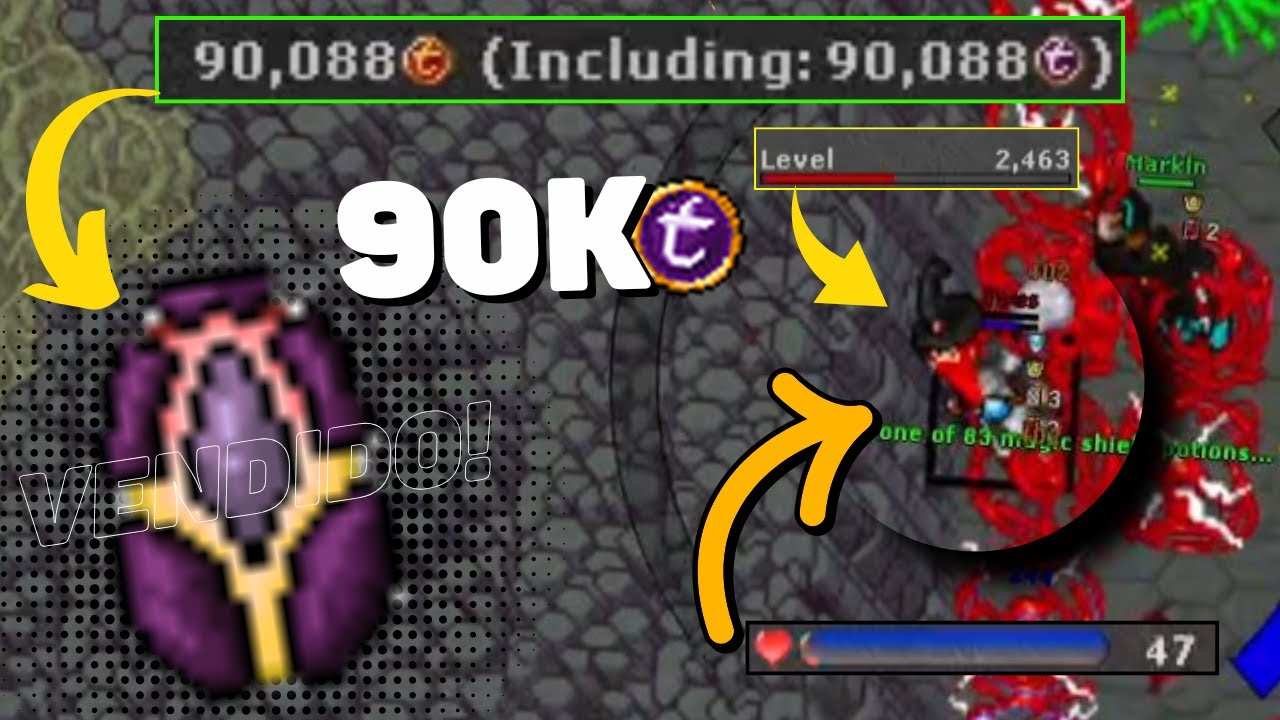 MENACING EGG VENDIDO POR 90K TC 🤑 I LEVEL 2463 FICOU COM 47 DE VIDA ...