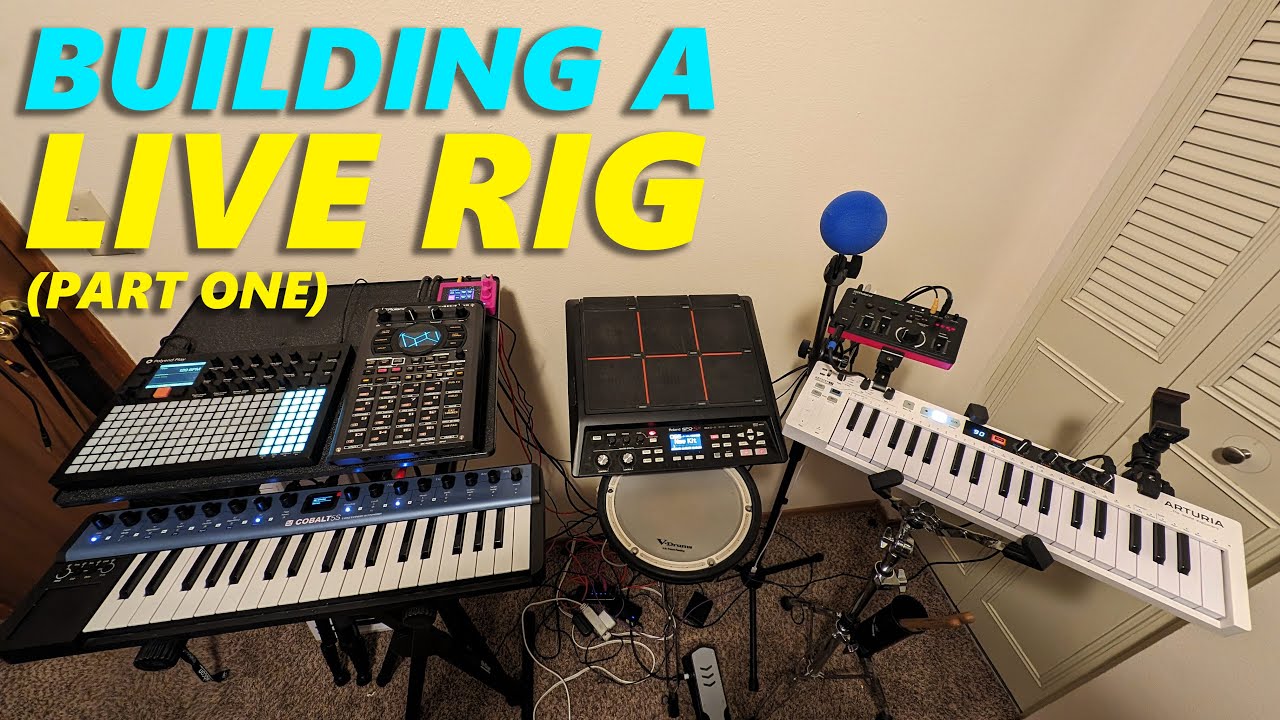 Building A Live Rig for Electronic Music (PART ONE) - YouTube