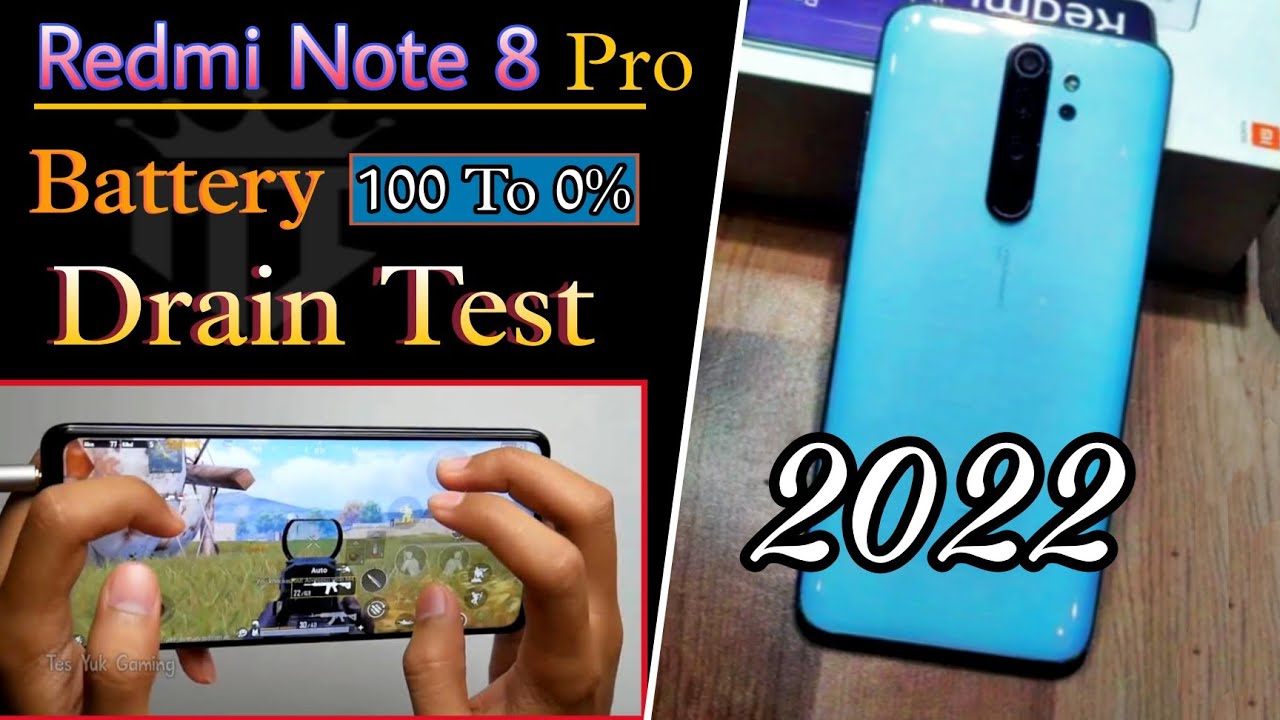 Redmi Note 8 Pro Battery Drain Test Bgmi | Redmi Note 8 Pro Battery ...