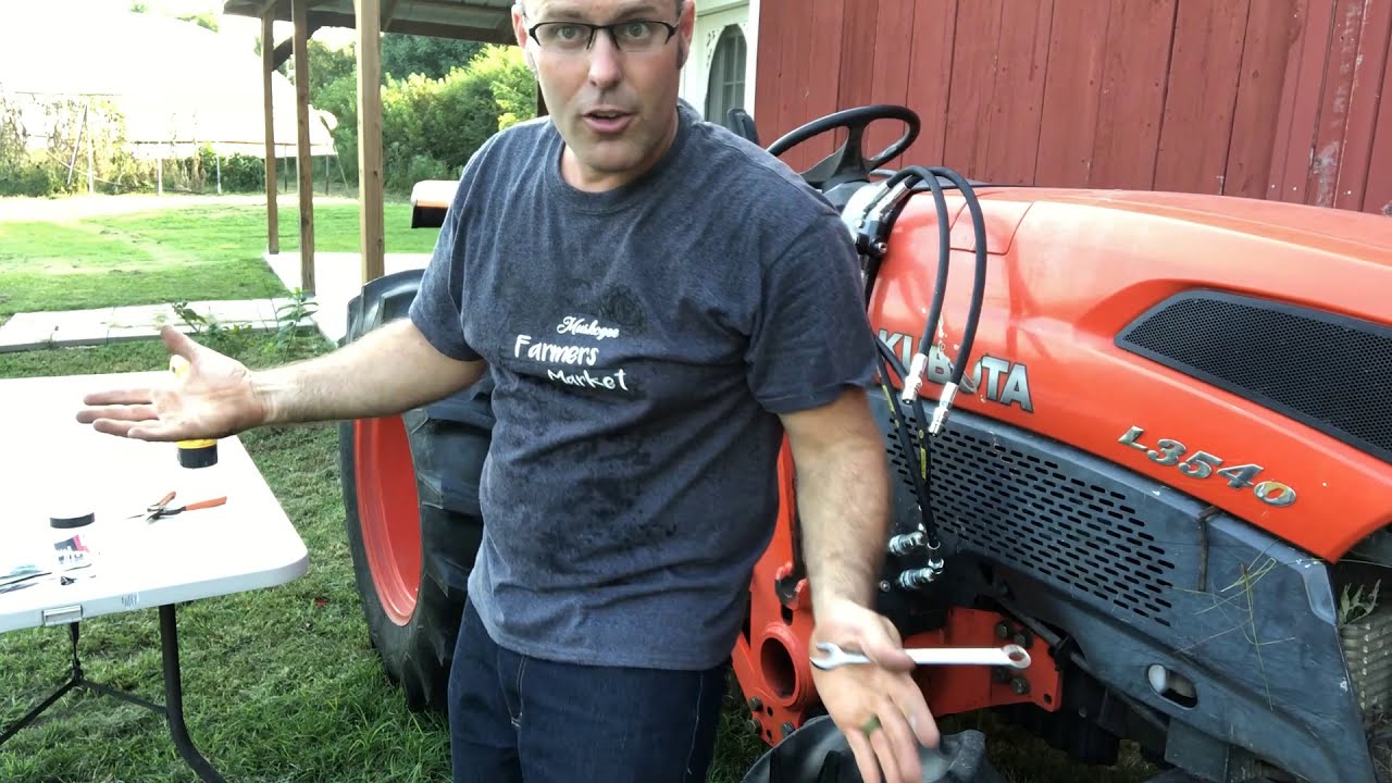 $595 Remote Hydraulic Kit for Kubota Tractors - 15 minute install - YouTube