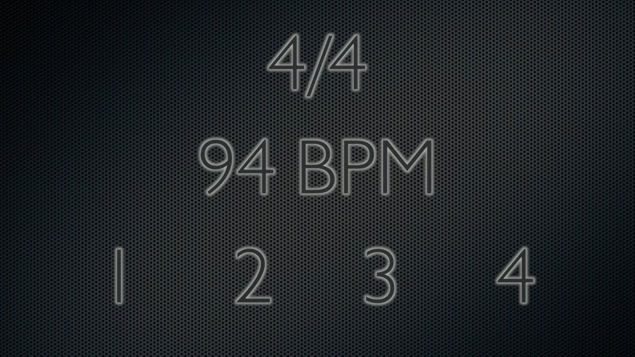 Metronome 94 BPM - YouTube