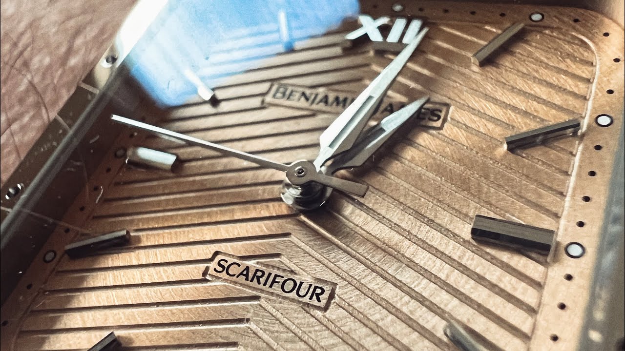 Benjamin James Scarifour Automatic Champagne watch - w paru slowach ...