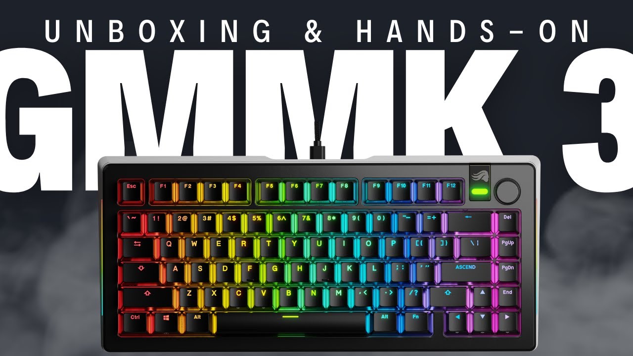 Glorious GMMK 3 | Hands-On & Unboxing - YouTube