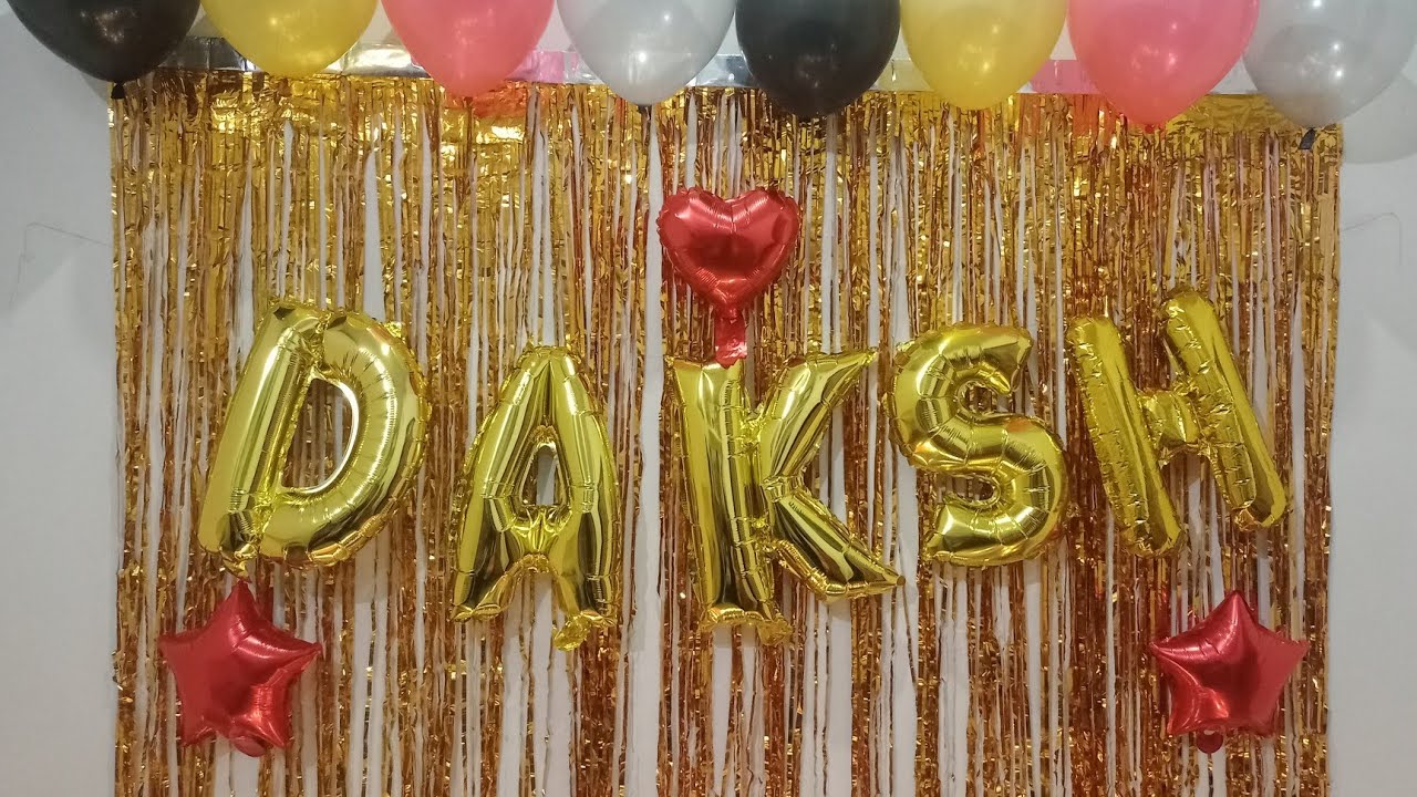 Gunnu First Month Decoration 🎉🎇🎁🤩 - YouTube