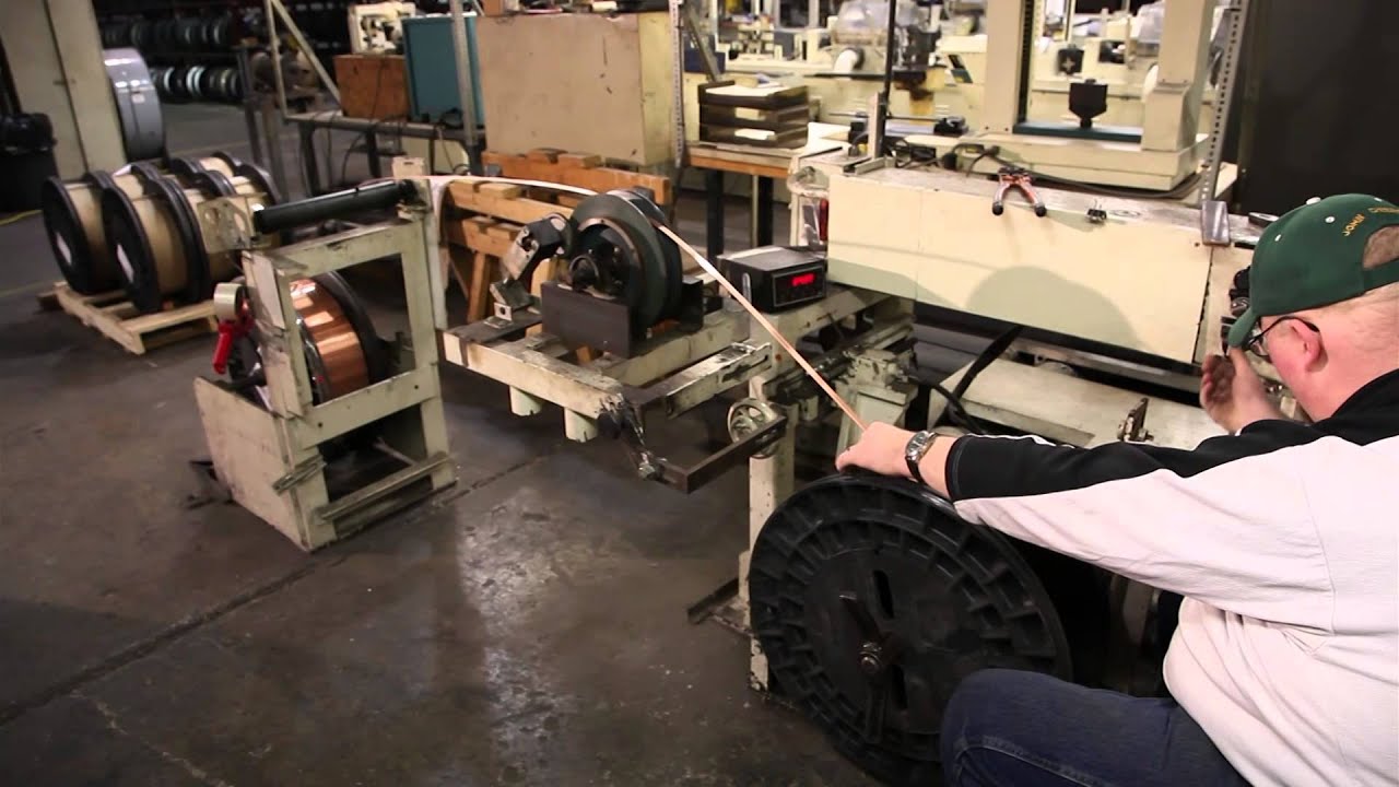 Wire Re-Spooling Services - YouTube